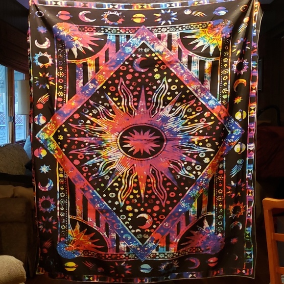 Freebird Revolution | Wall Decor | Psychedelic Celestial Tapestry ...